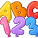 Alphabet Balloons - Bright - Clip Art Images - Digital Download - Etsy