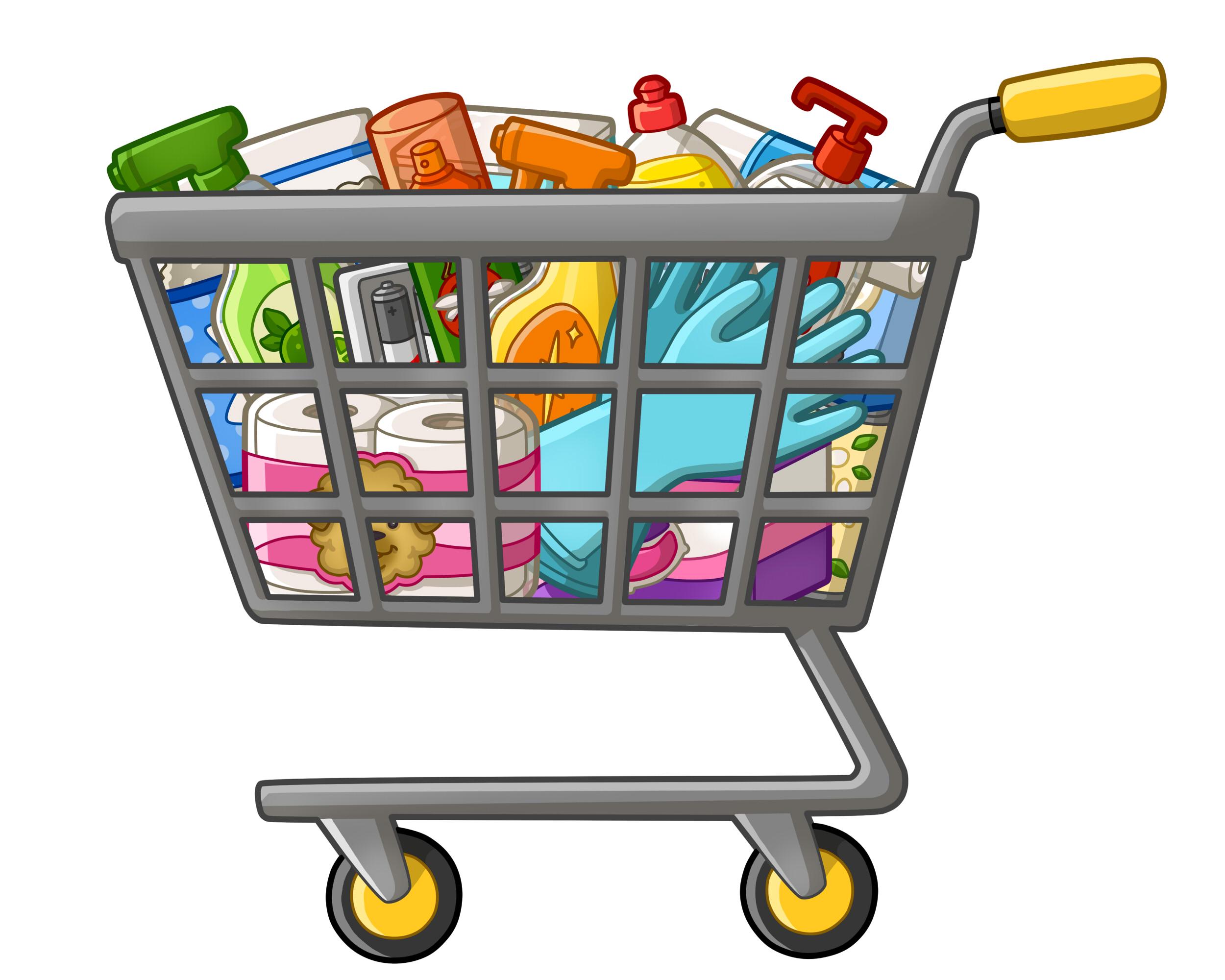 Supermarket - Household 2 - Grocery Clip Art Images - Digital Download ...