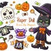 Spooky Costume Party - Paper Doll - Fashion Playset - Printable ...