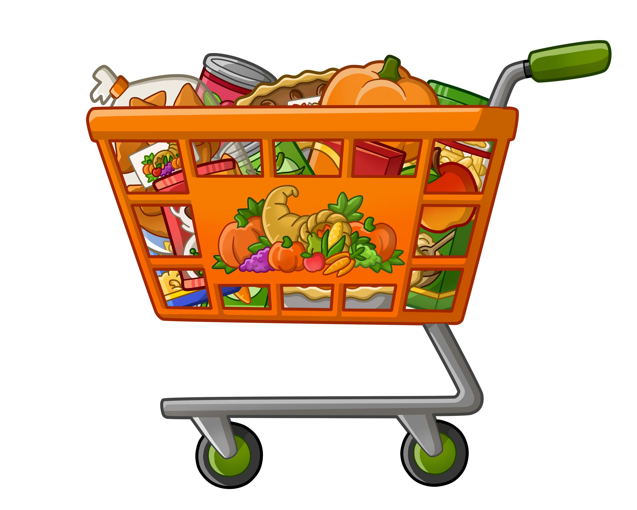 Supermarket - Thanksgiving - Grocery Clip Art Images - Digital Download ...