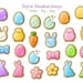 Sugar Cookies Easter Clip Art Images Digital Download - Etsy