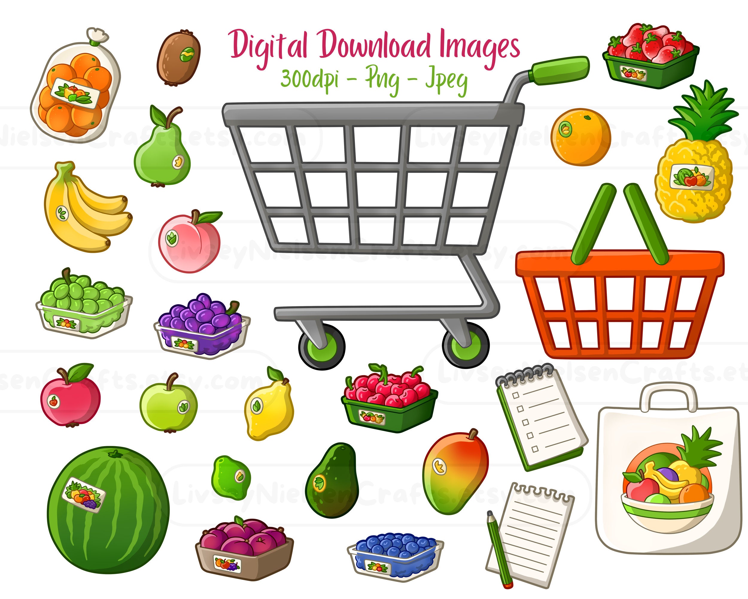 Froogles Supermarket Clipart