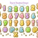 Sugar Cookie Alphabet Pastel Clip Art Images Digital Download - Etsy