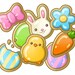 Sugar Cookies - Easter - Clip Art Images - Digital Download - Etsy