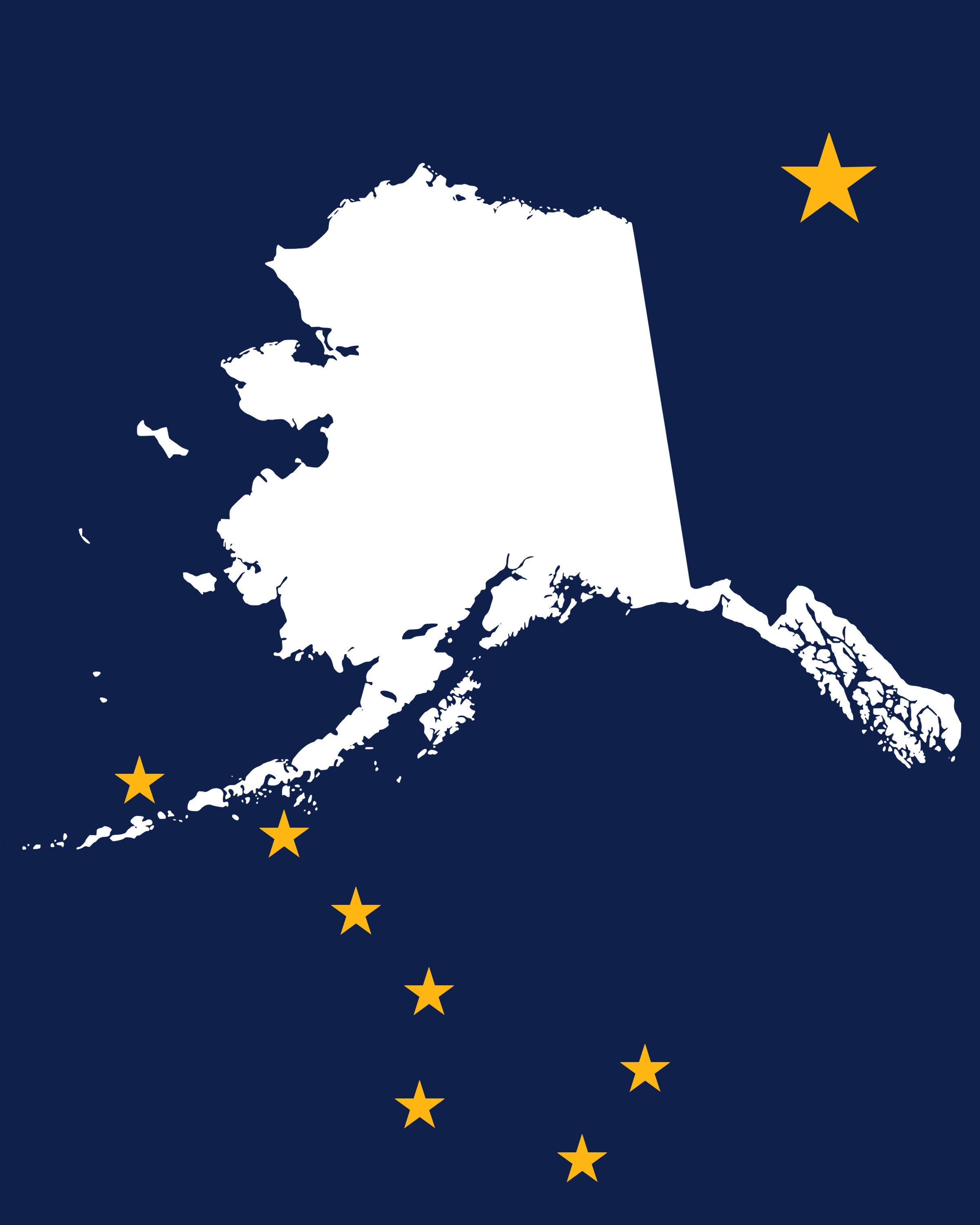 Colorful State Art Print, State Flag Background. Personalized State Art ...