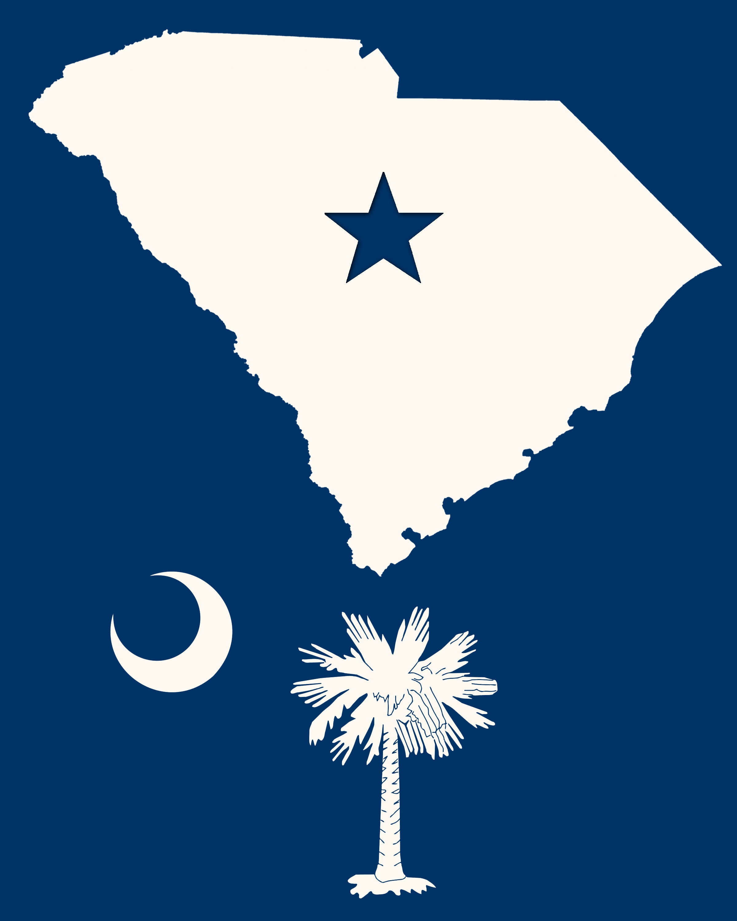 Colorful State Art Print, State Flag Background. Personalized State Art ...