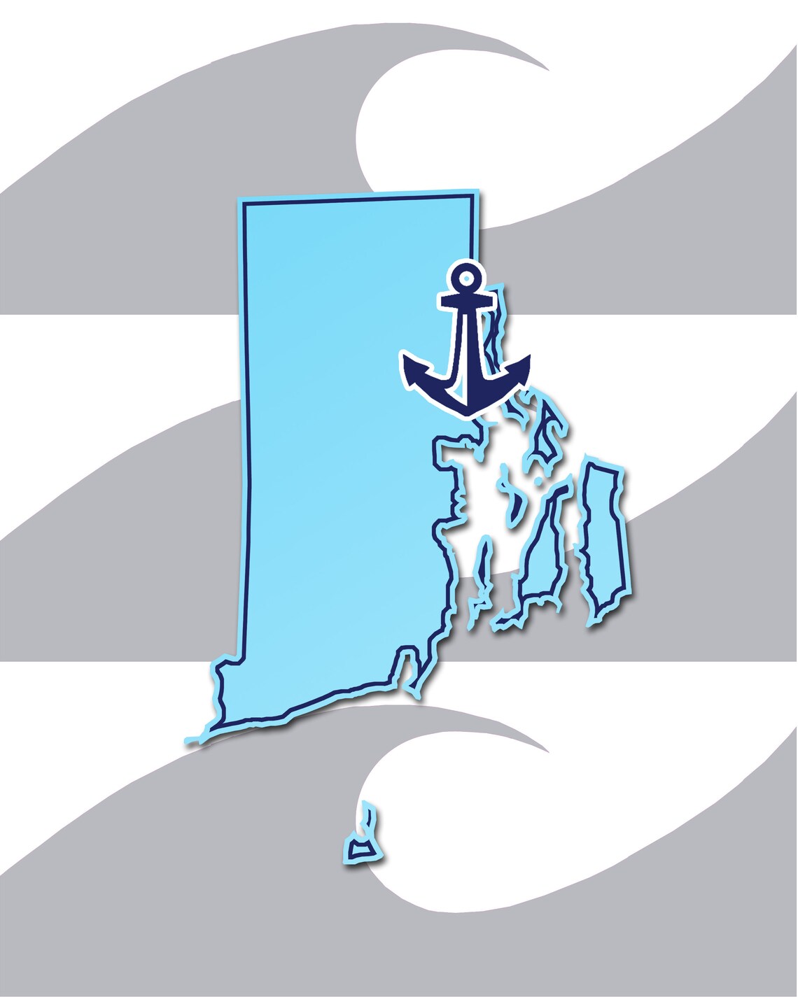 Colorful State Art Print, State Themed Background. Personalized State ...