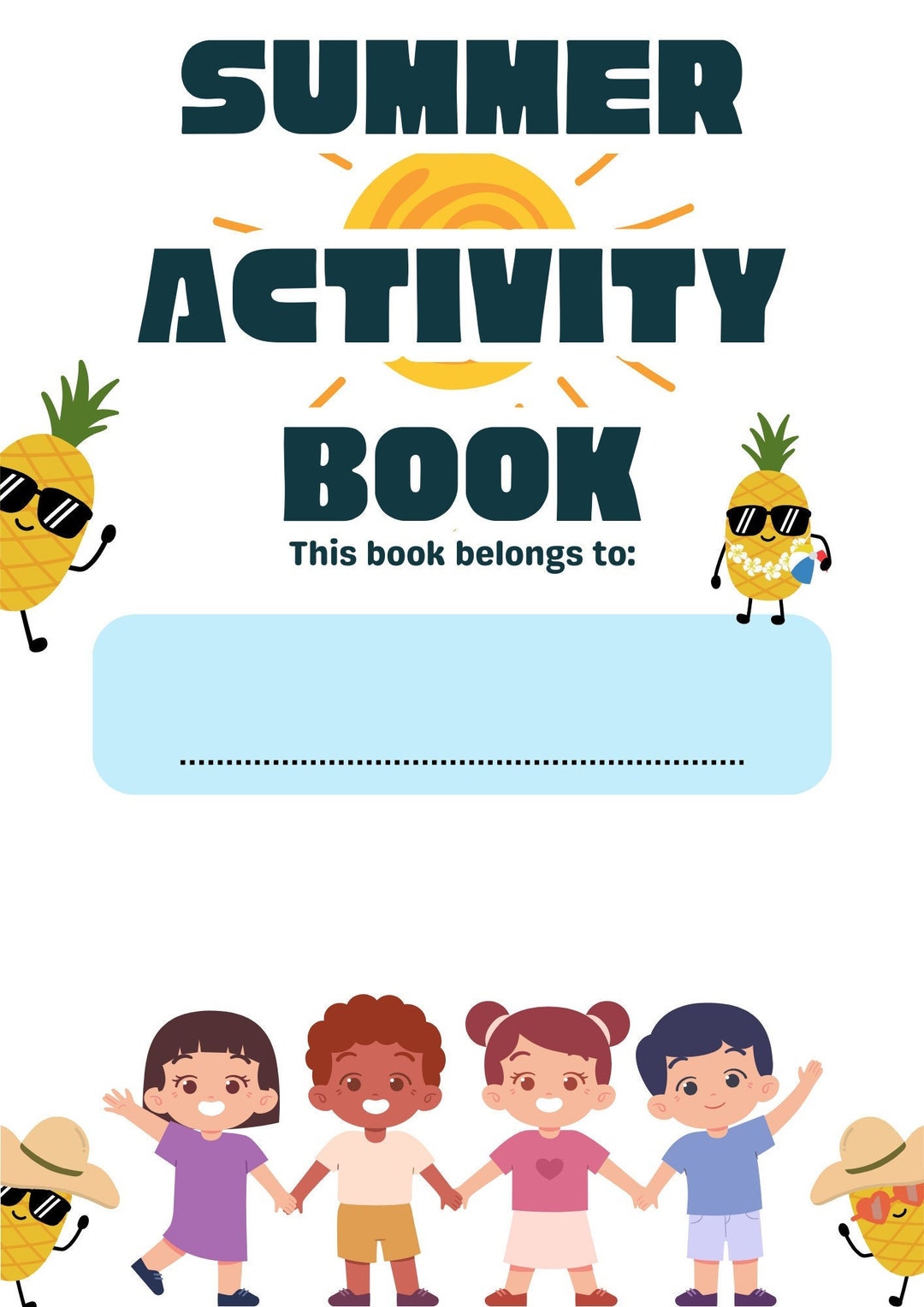 Summer Activity Packet, Printable Pre-k - Kindergarten - Etsy