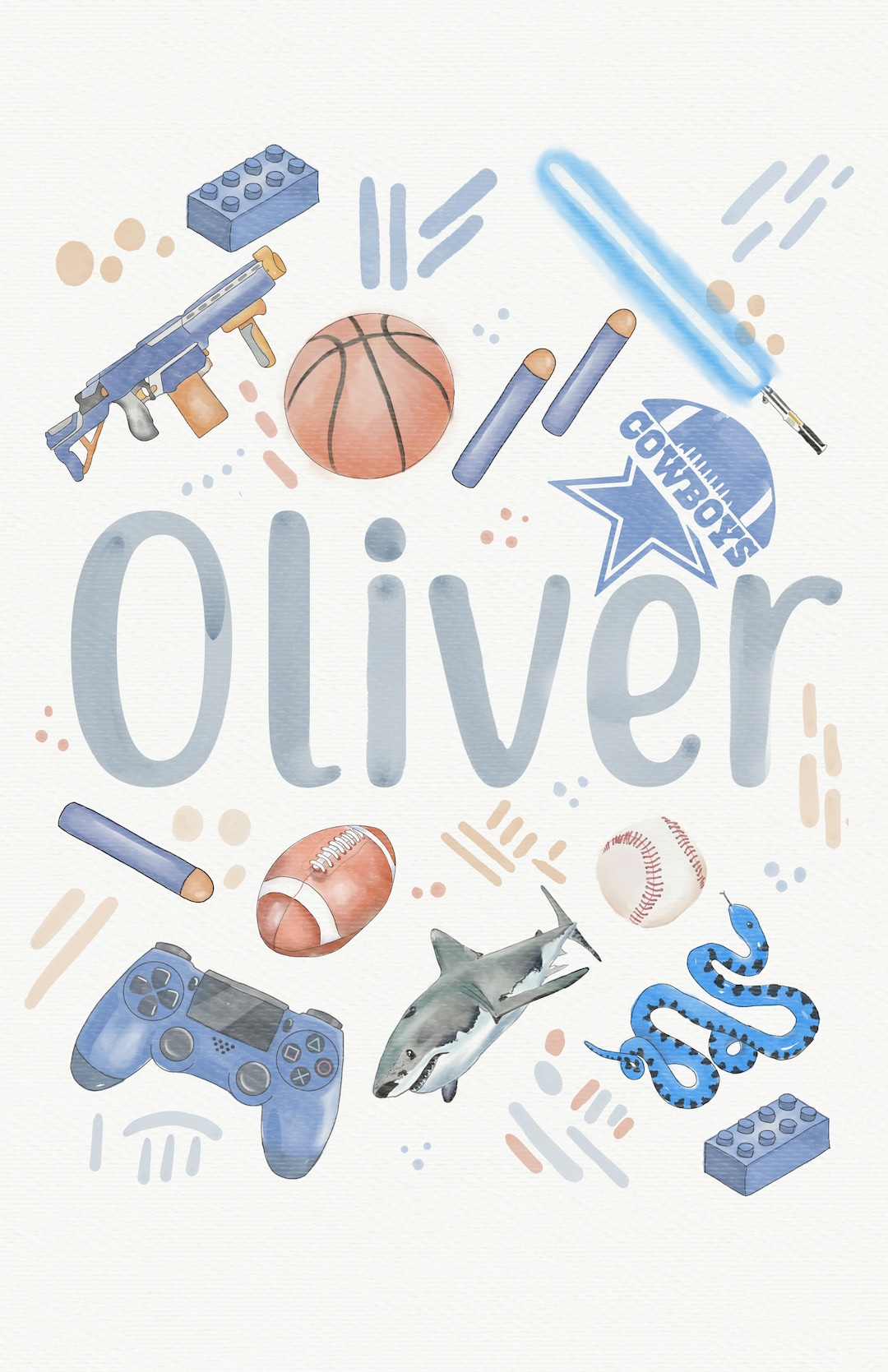 Personalized Name Portrait/custom Name Wall Art/wall Art/name Art/name ...