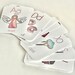 Little Girl Alphabet Flashcards/pink Theme/abc Cards/girl Gifts/girl ...