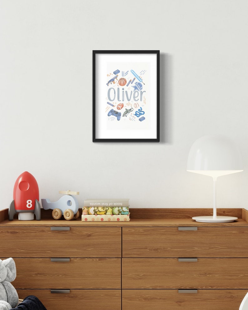 Personalized Name Portrait/custom Name Wall Art/wall Art/name Art/name ...