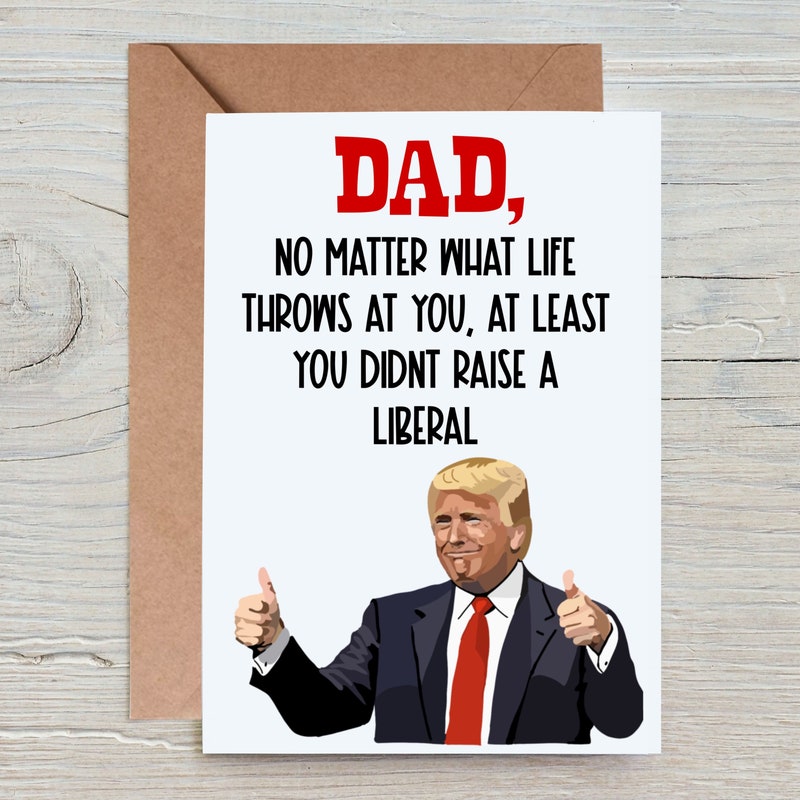 Donald Trump Birthday Cards - Etsy