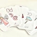 Little Girl Alphabet Flashcards/pink Theme/abc Cards/girl Gifts/girl ...