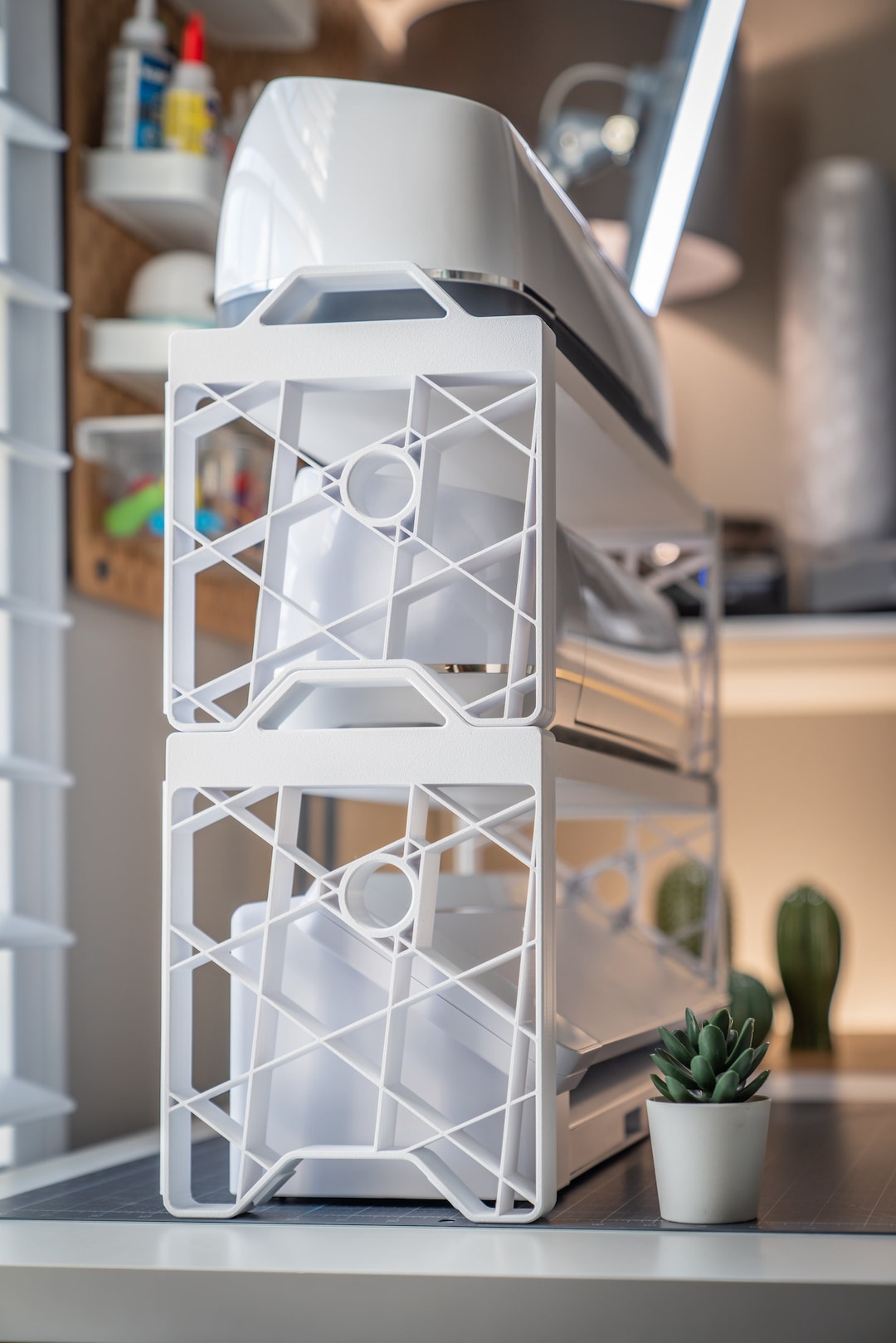 3D Printed Crafter's Stackable | Dream Shelf - Etsy