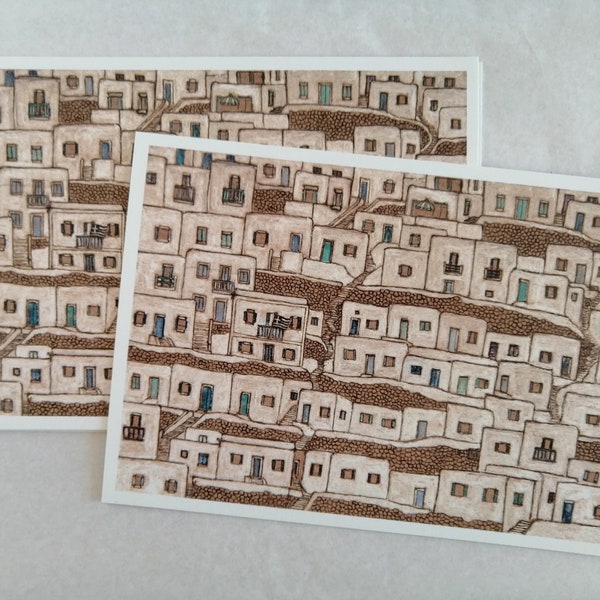 Greek Postcard - Etsy