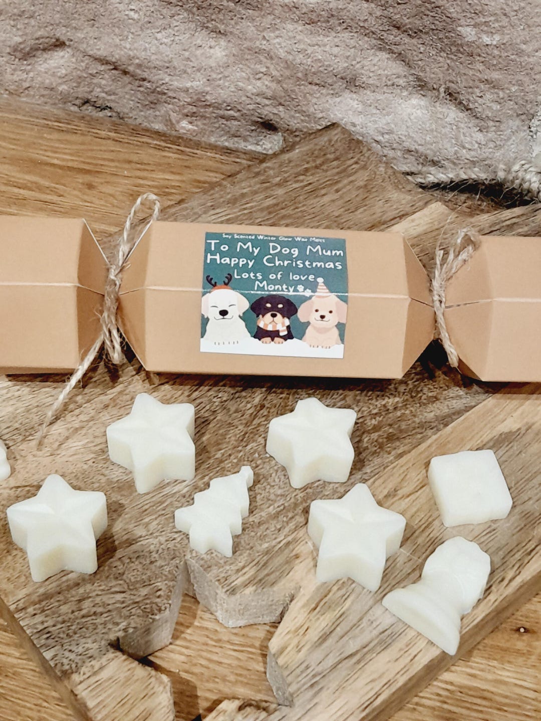 Wax Melts Christmas Cracker Gift, Gift for Dog Mum or Dad, Gift From ...