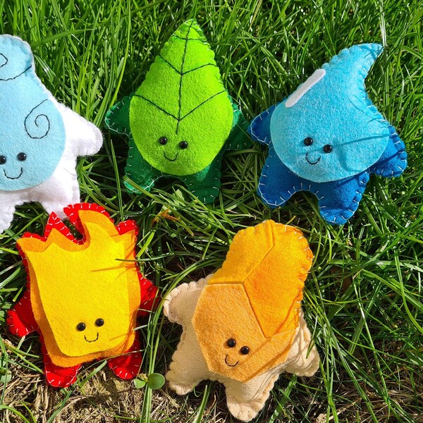 Elemental Plush - Etsy