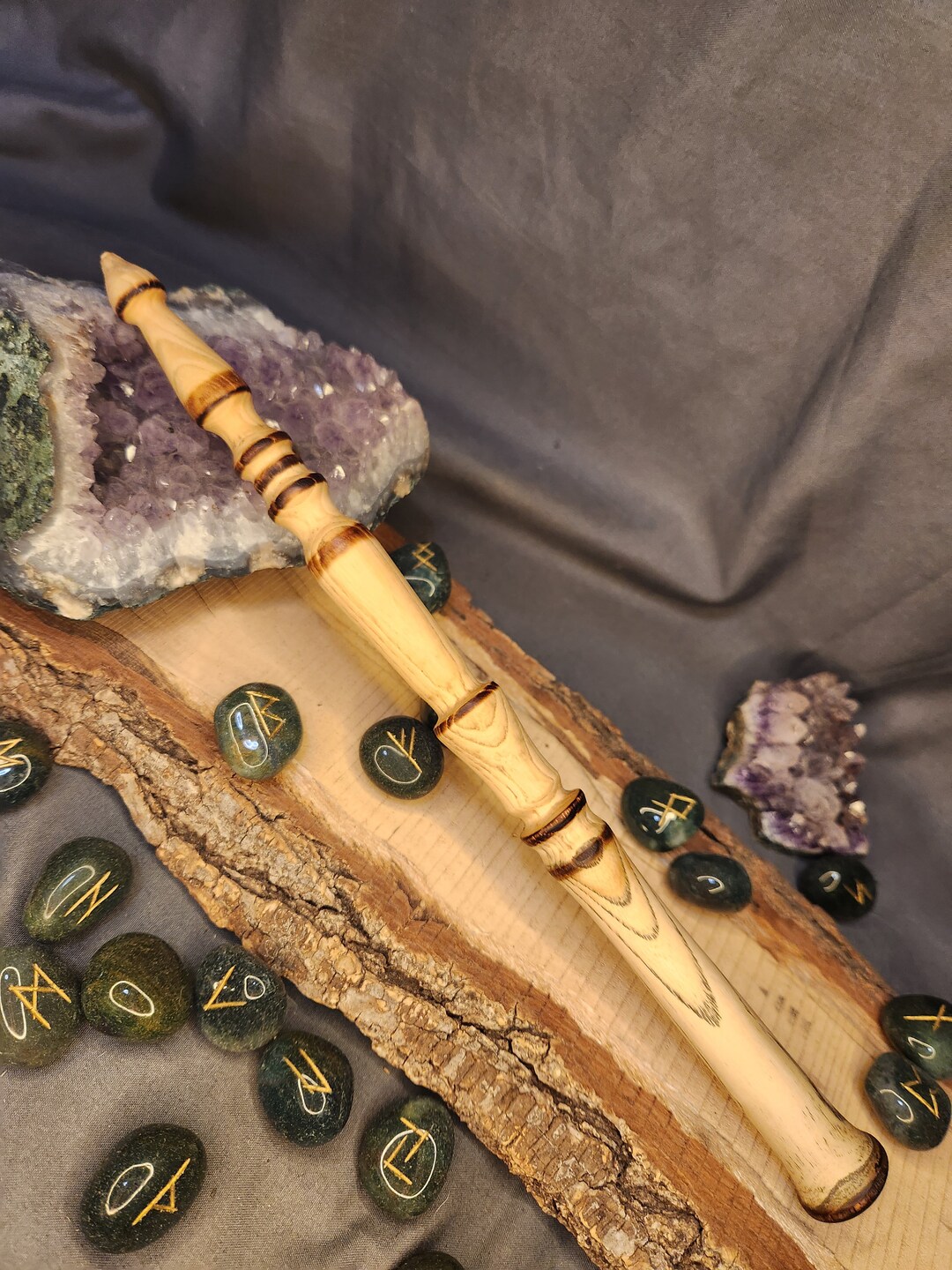 Gréaga Whole-branch Turned Wand - Etsy