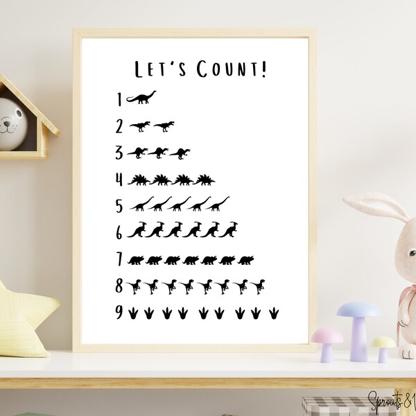 Montessori Dinosaur - Etsy