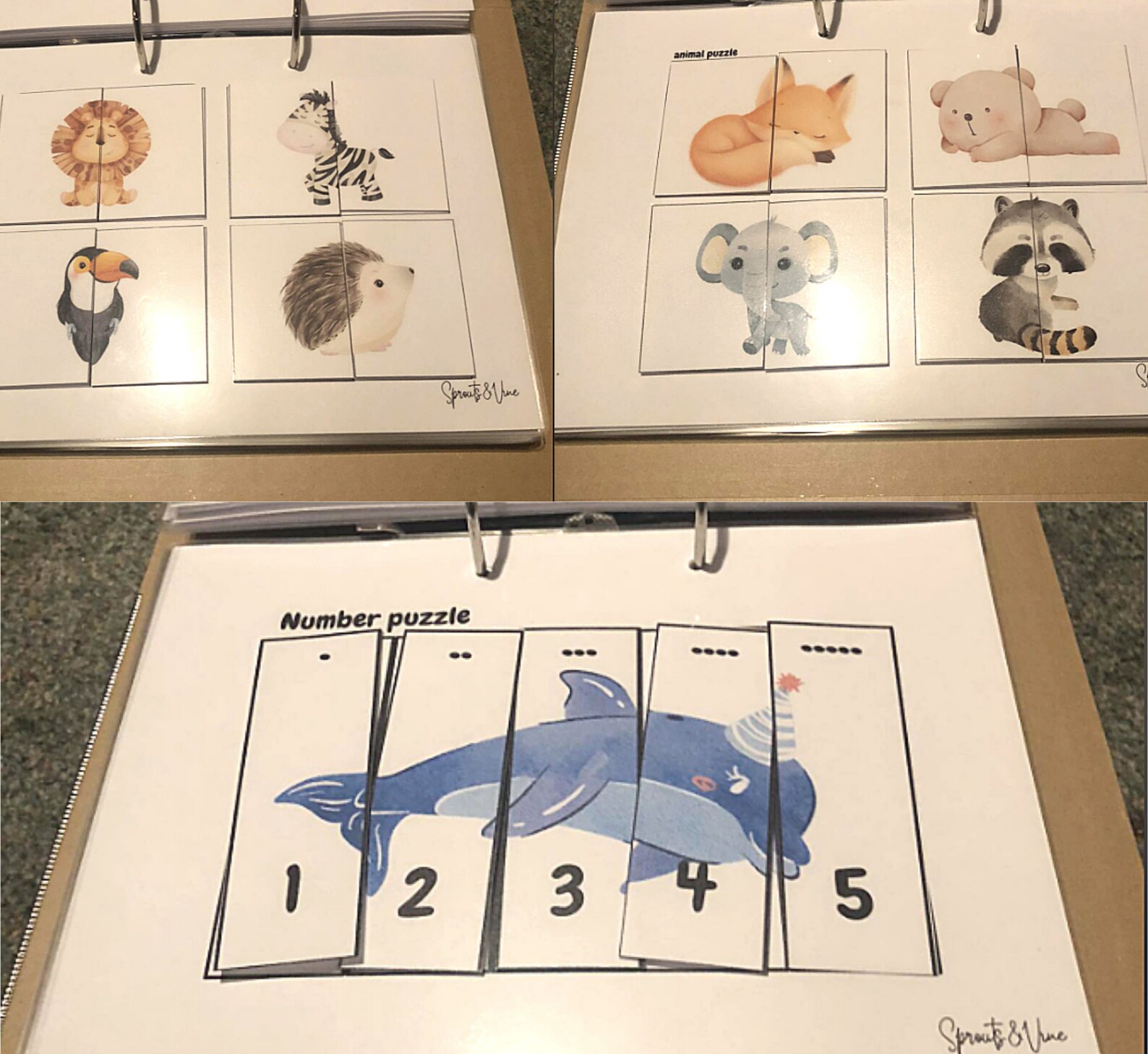 Toddler Learning Binder. Printable Toddler Busy Binder. First Toddler ...