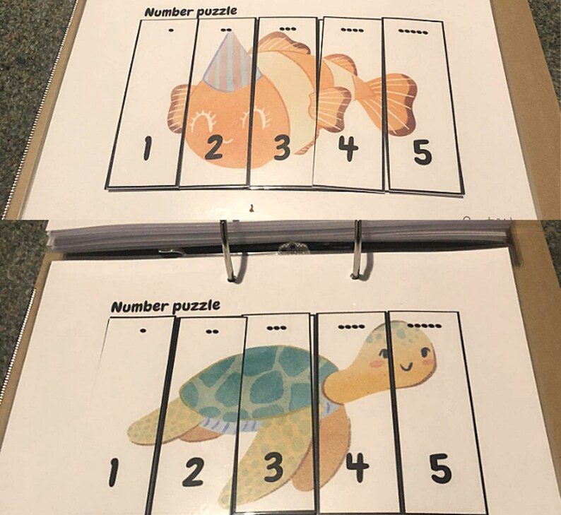 Toddler Learning Binder. Printable Toddler Busy Binder. First Toddler ...