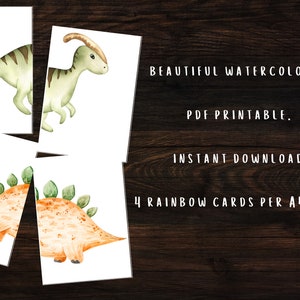 Dinosaur Matching Games Dinosaur Activity for Kids Learn About Dinosaur ...