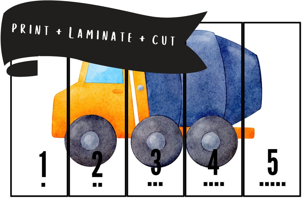 Vehicle Number Puzzles, Transport Counting, Matching Numbers ...