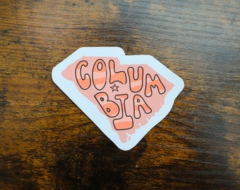 Columbia Sc Sticker - Etsy
