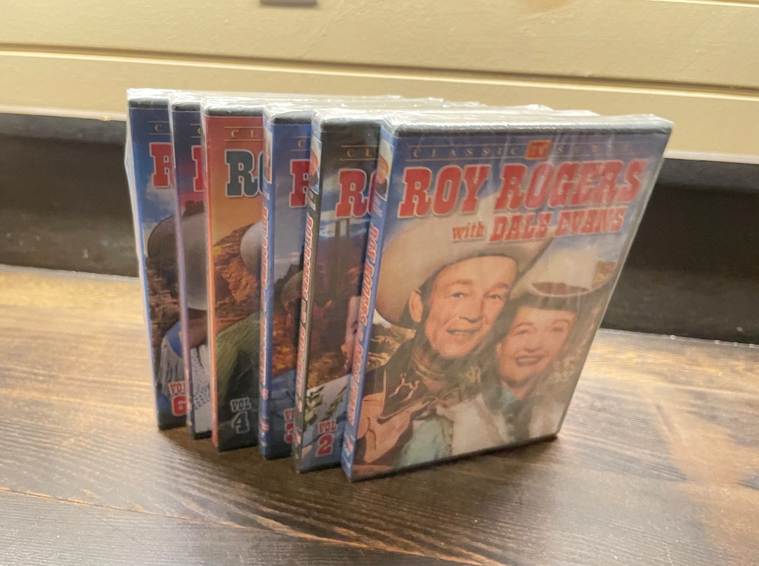 Vol. 1-6 Roy Rogers With Dale Evans DVD Collection // Sealed - Etsy