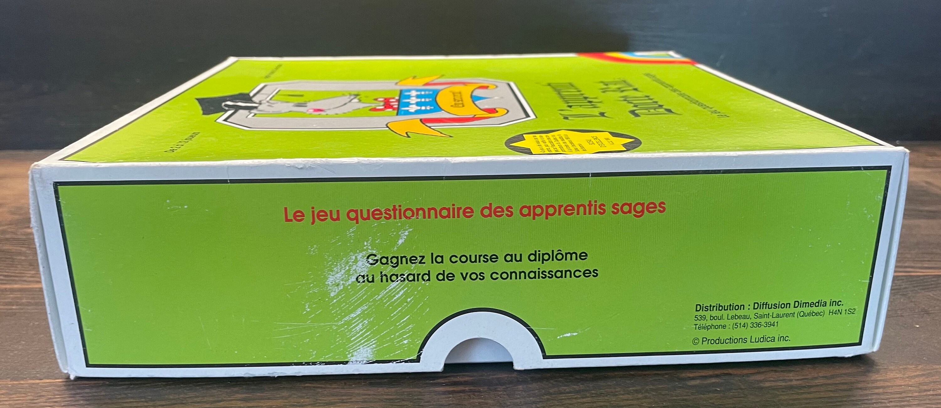 Lapprenti Docte Rat Board Game Jeu 1990 Le Jeu Questionnaire Des ...