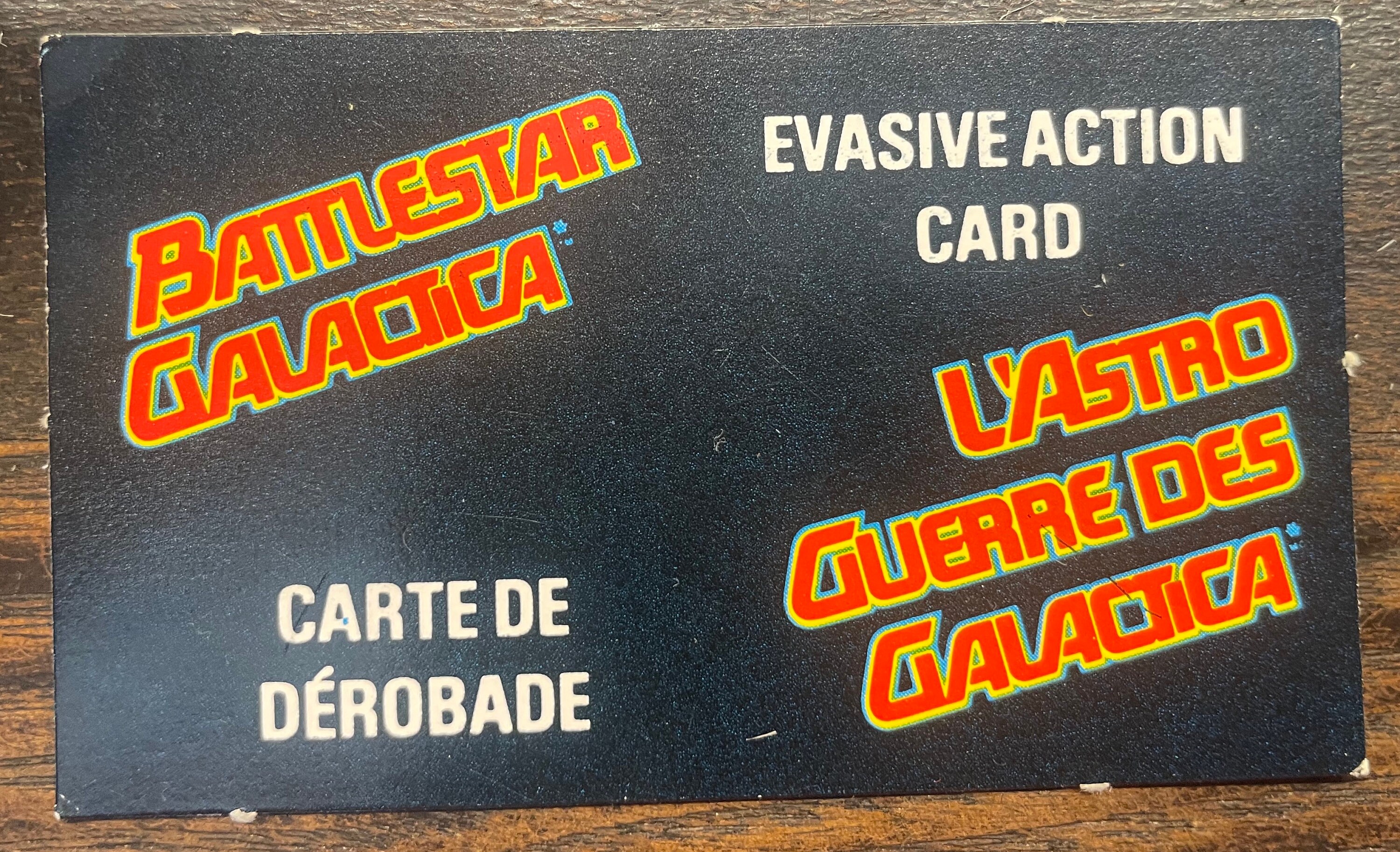 Battlestar Galactica Board Game (1978) Replacement Pieces — Bilingual ...