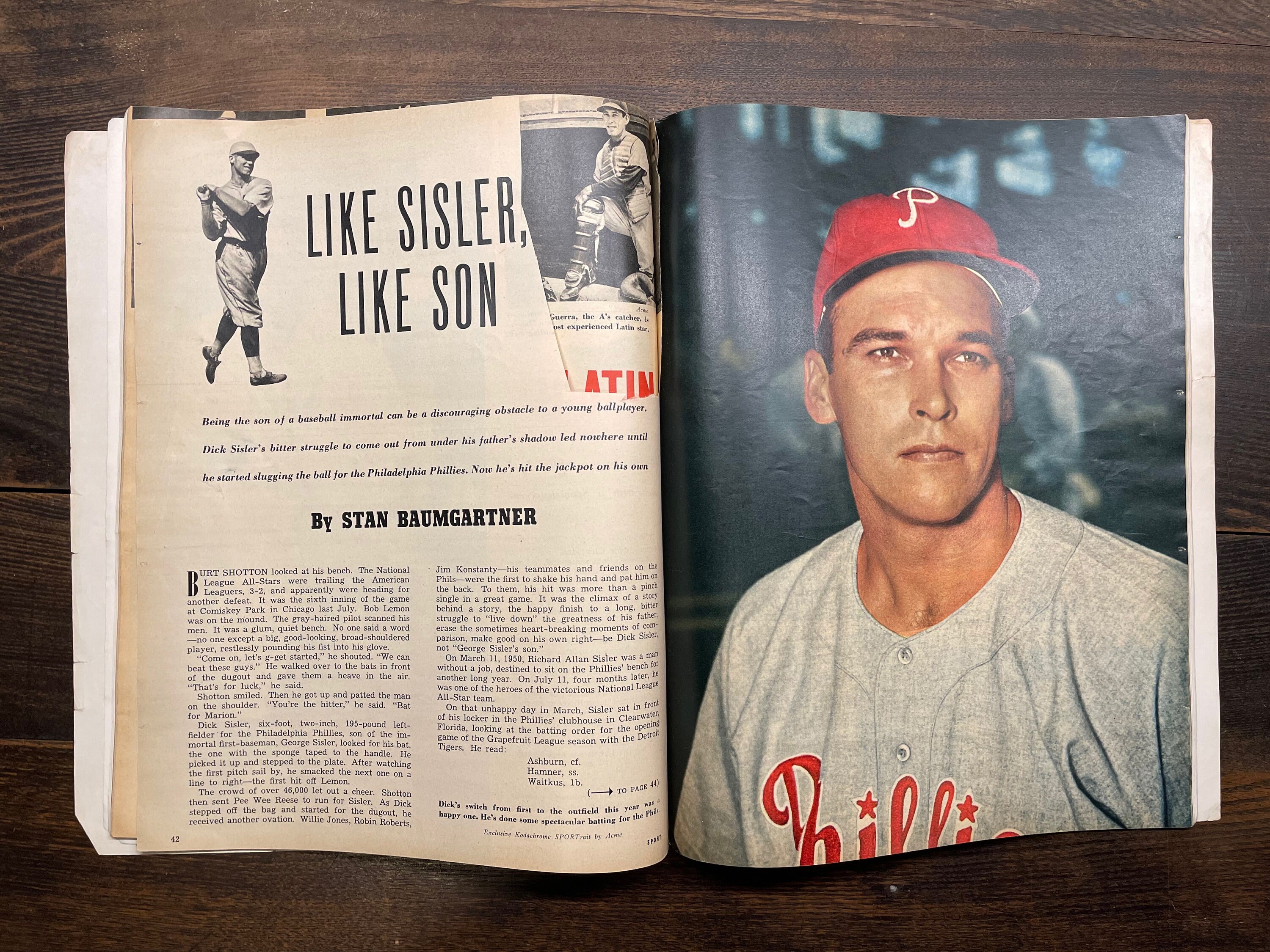 Vintage Sport Magazine: October, 1950 vol. 9, No. 4 Great World Series ...