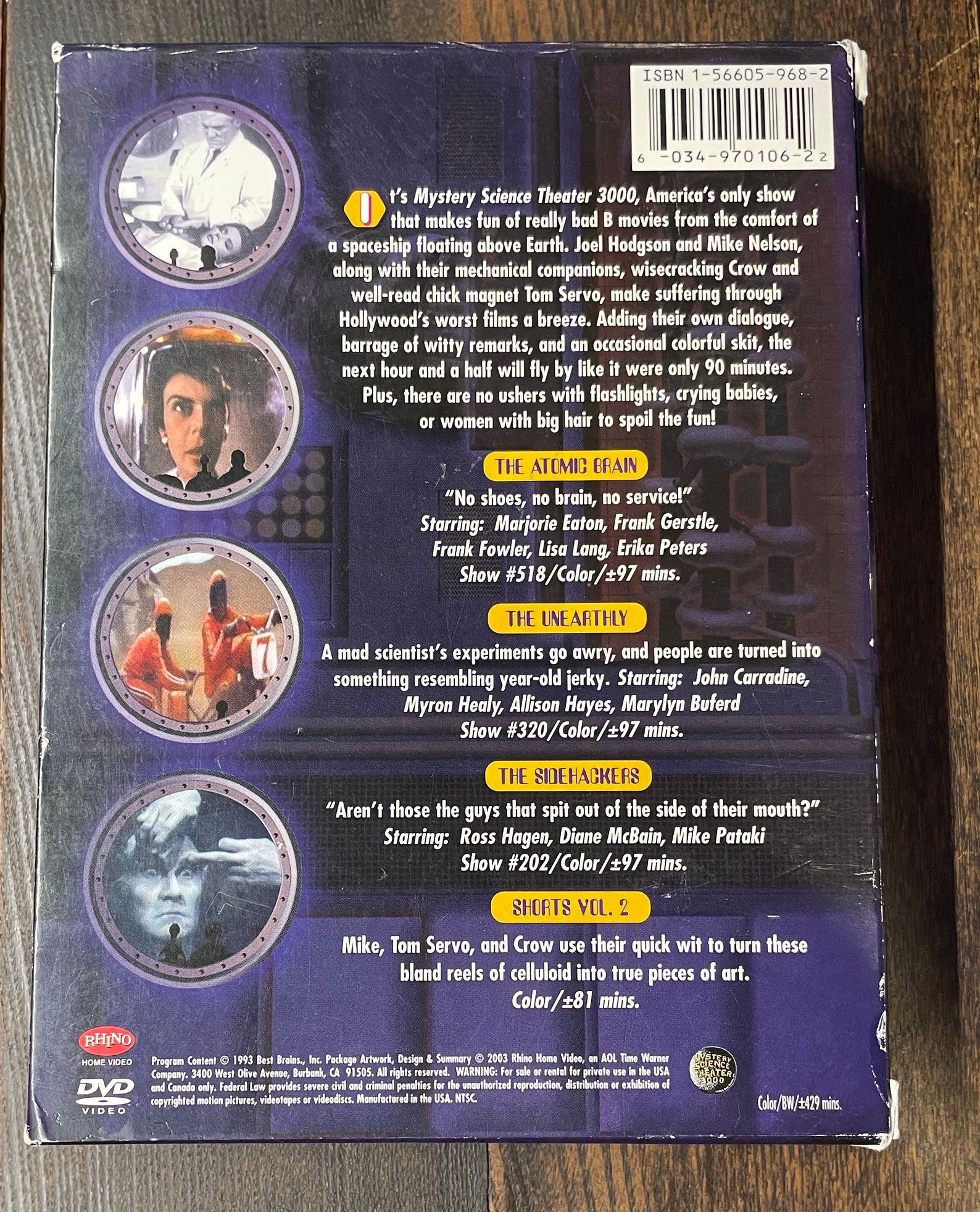 MST3K Mystery Science Theatre 3000 Vol. III DVD Collection - Etsy