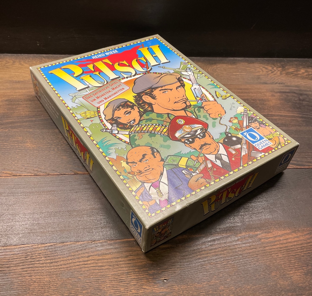 Classic German Card Game Putsch by Queen Games Von Heiko Wiese (1998 ...