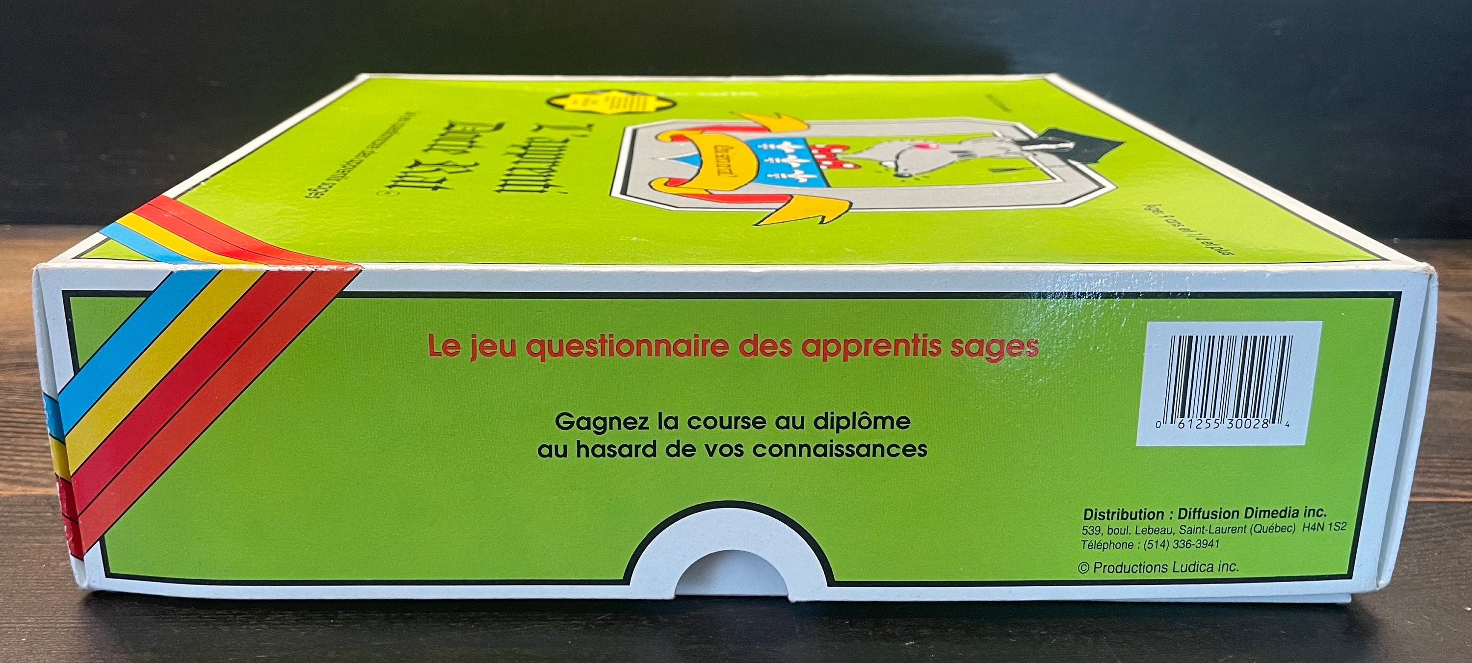 Lapprenti Docte Rat Board Game Jeu 1990 Le Jeu Questionnaire Des ...