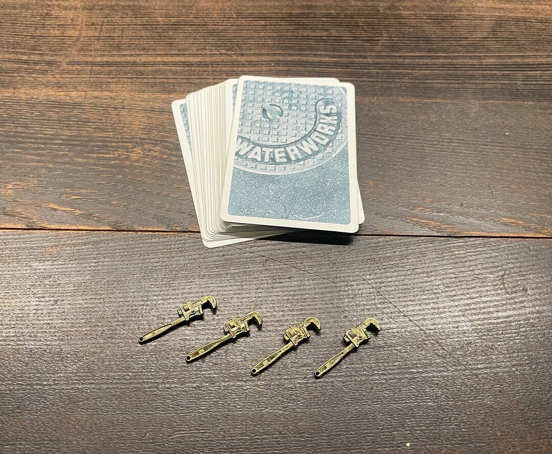 Waterworks Leaky Pipe Card Game by Parker Brothers: Replacement Pieces ...