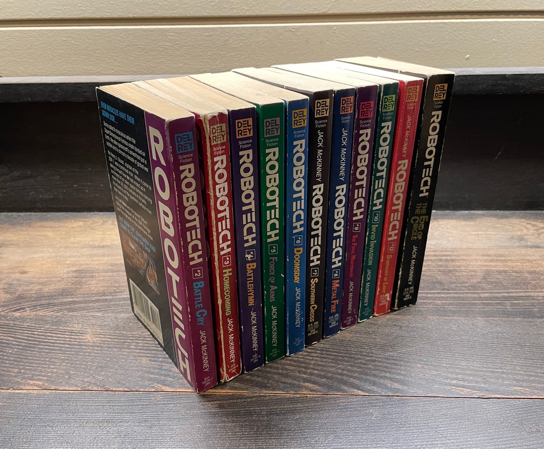 Collection of (11) Robotech Novels by Jack Mckinney — First, Second and ...