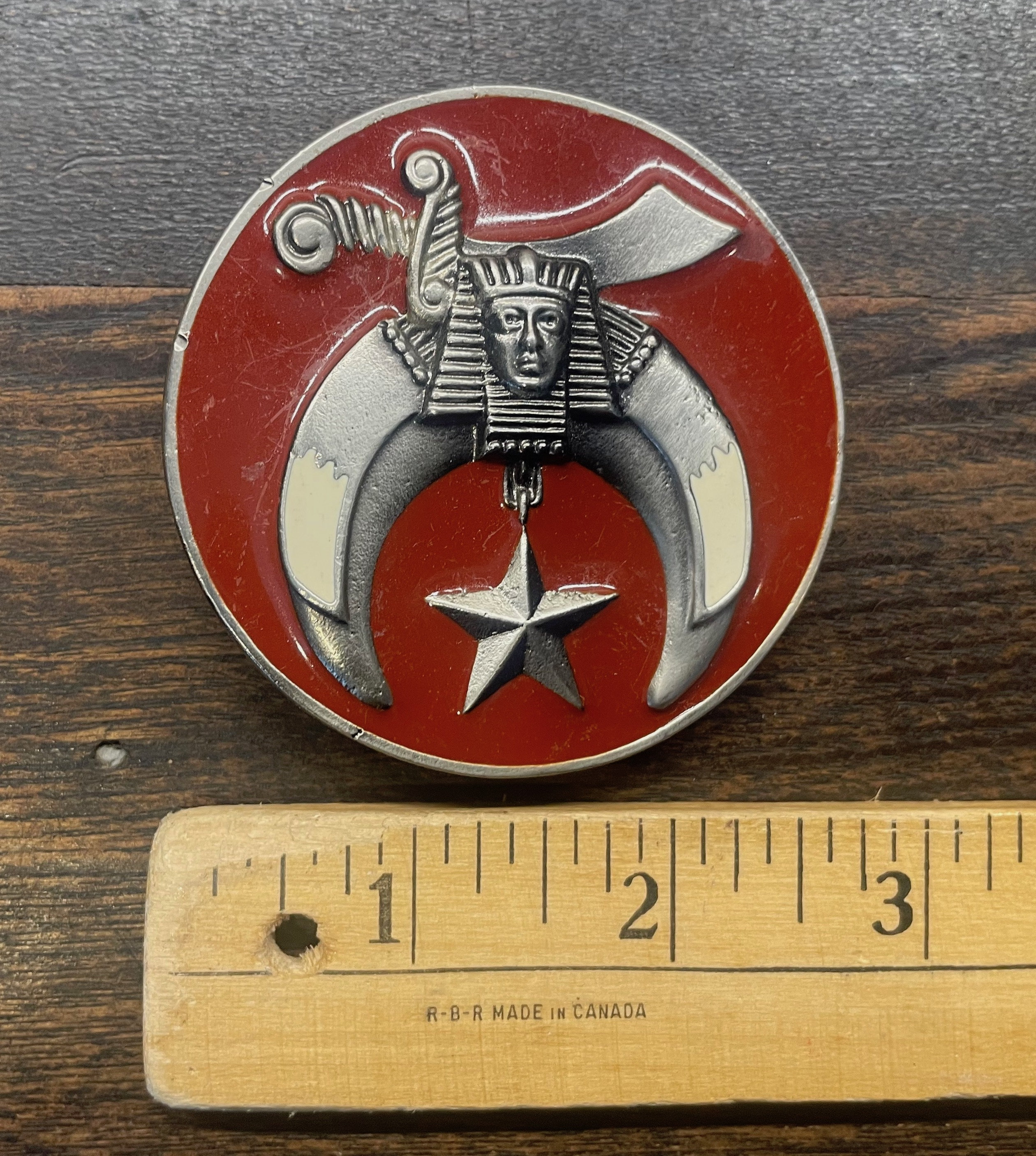 Vintage (1970’s) Shriners “jewel of the Order” Belt Buckle - Etsy