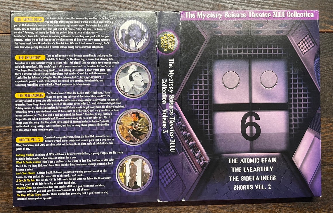 MST3K Mystery Science Theatre 3000 Vol. III DVD Collection - Etsy