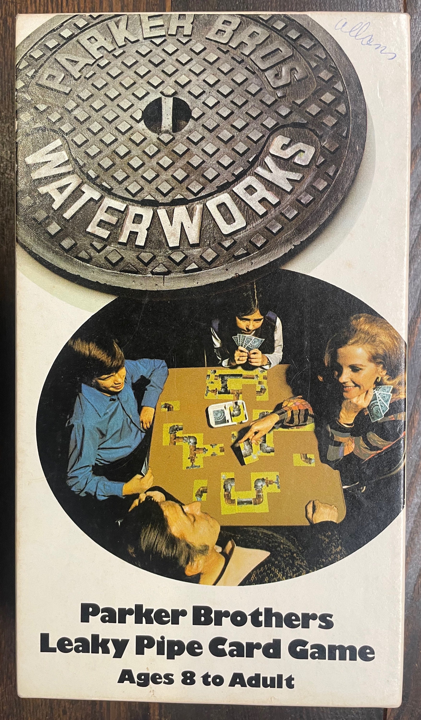 Waterworks Leaky Pipe Card Game by Parker Brothers - Etsy