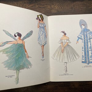 Pavlova & Kijinsky Paper Dolls in Full Color by Tom Tierney (1981) - Etsy