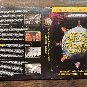 MST3K Mystery Science Theatre 3000 Vol. I, DVD Collection - Etsy