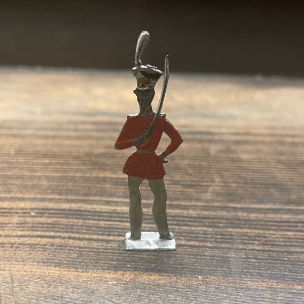 Pewter Miniature Soldier - Etsy