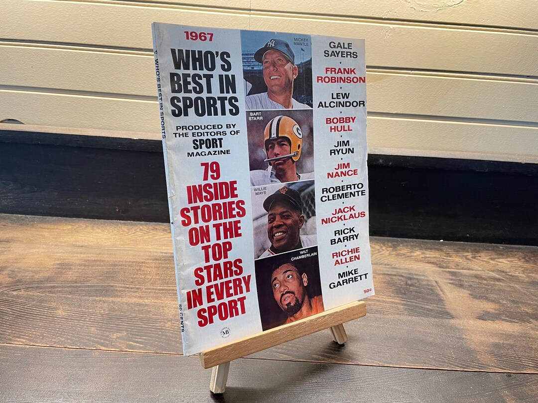 Vintage Sports Magazine (1967 Yearbook): 79 Inside Stories on the Top ...