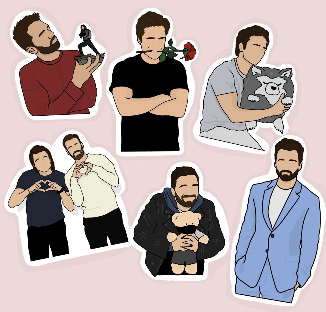 Sebastian Stan Sticker Pack - Etsy