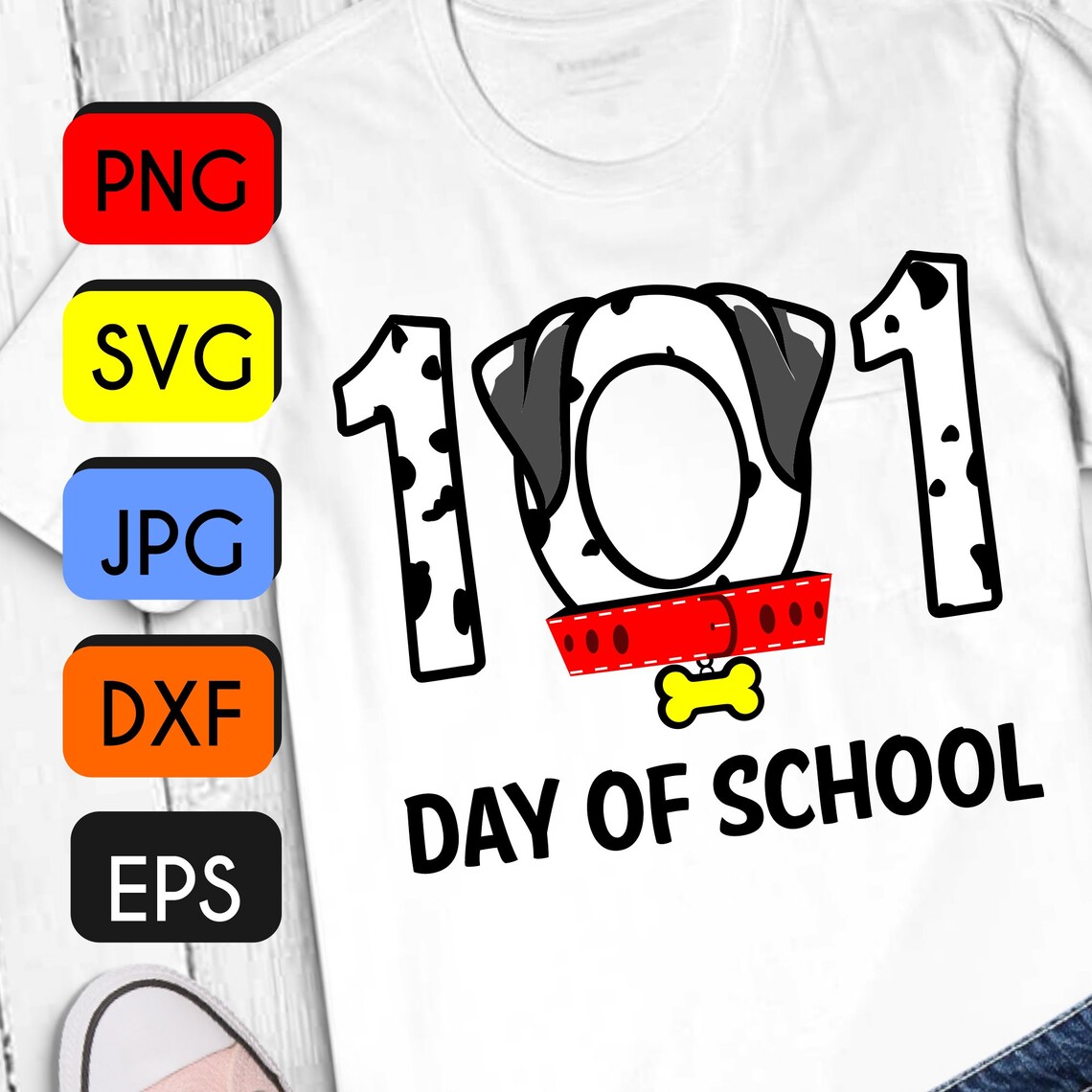 101 Days of School SVG PNG JPEG Cricut or Silhouette Cut File - Etsy