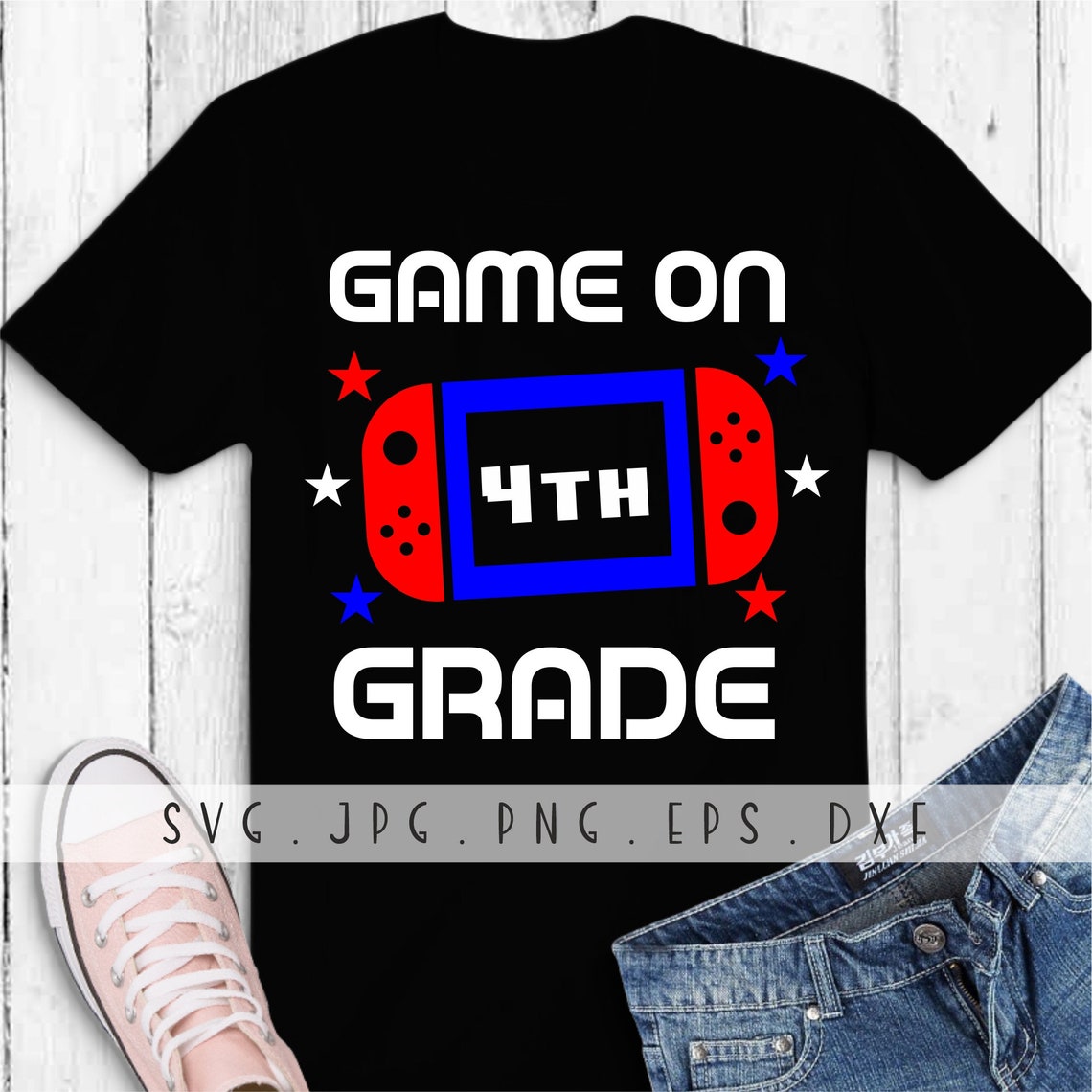 Game on 4th Grade Svg Fourth Grade Svg 4th Grade Svg Back - Etsy