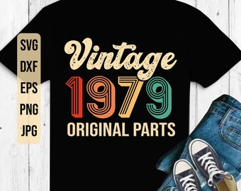 Vintage 1979 Svg - Etsy