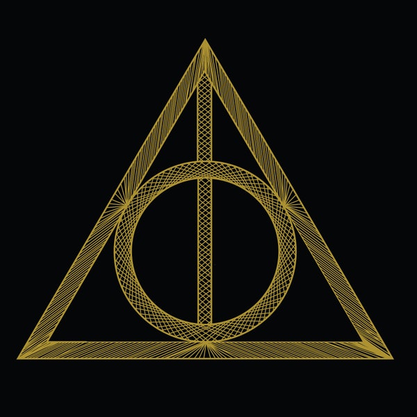 Deathly Hallows Clip Art - Etsy