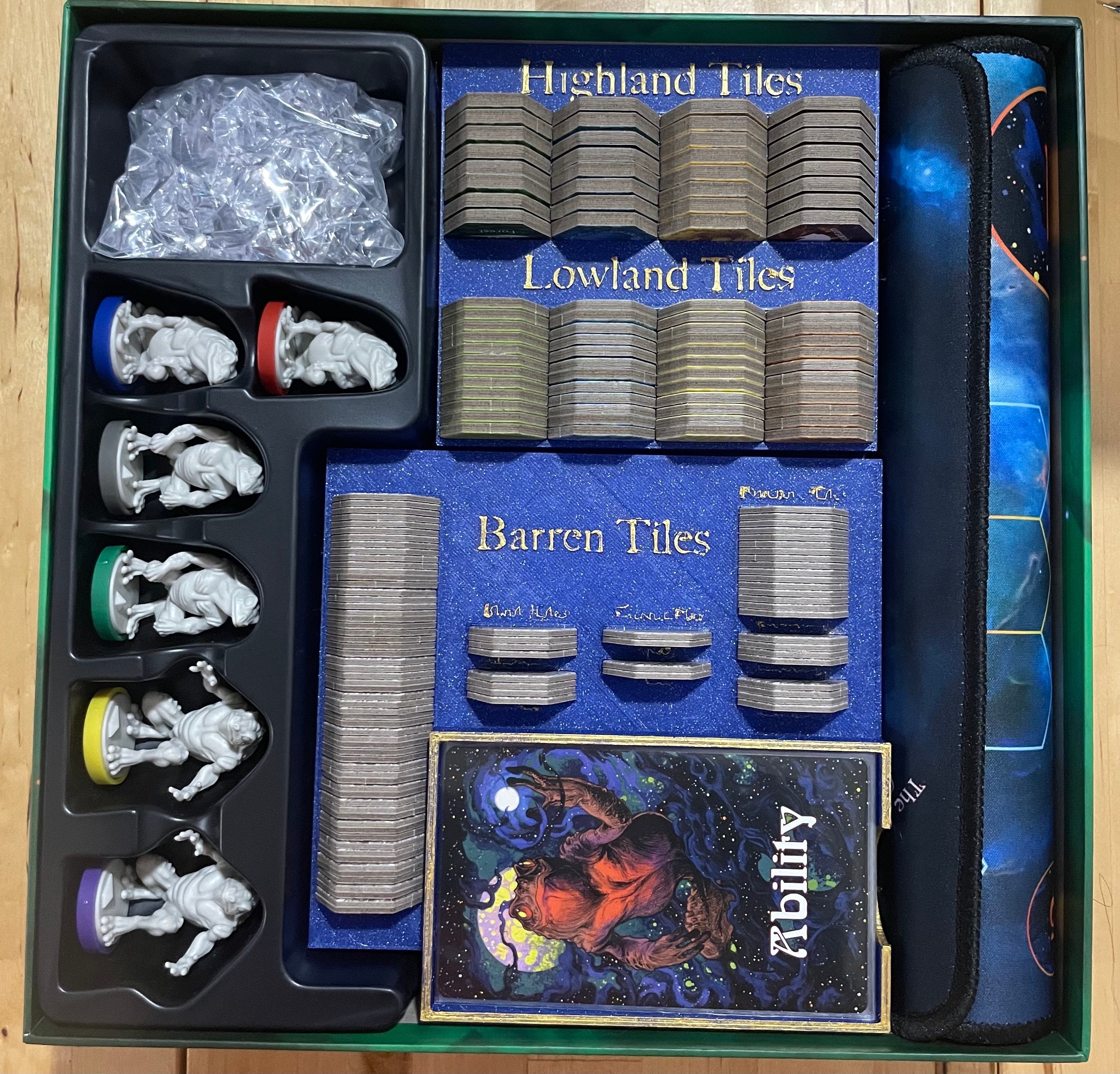 3D Printable STL File Cosmic Frog Tile Organiser Insert - Etsy